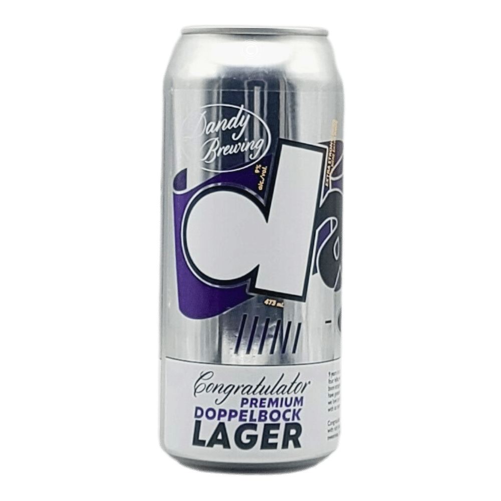The Dandy Brewing Company Congratulator Premium Doppelbock Lager ...