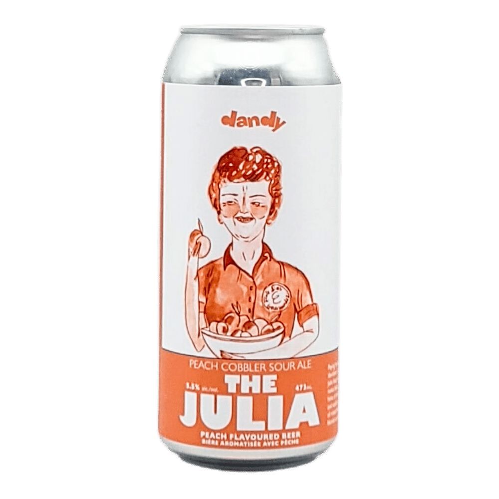 The Dandy Brewing Company The Julia Peach Cobbler Sour Ale – Collective ...