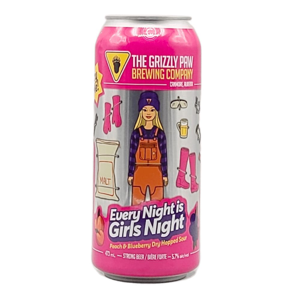 The Grizzly Paw Brewing Company Every Night is Girls Night Sour ...