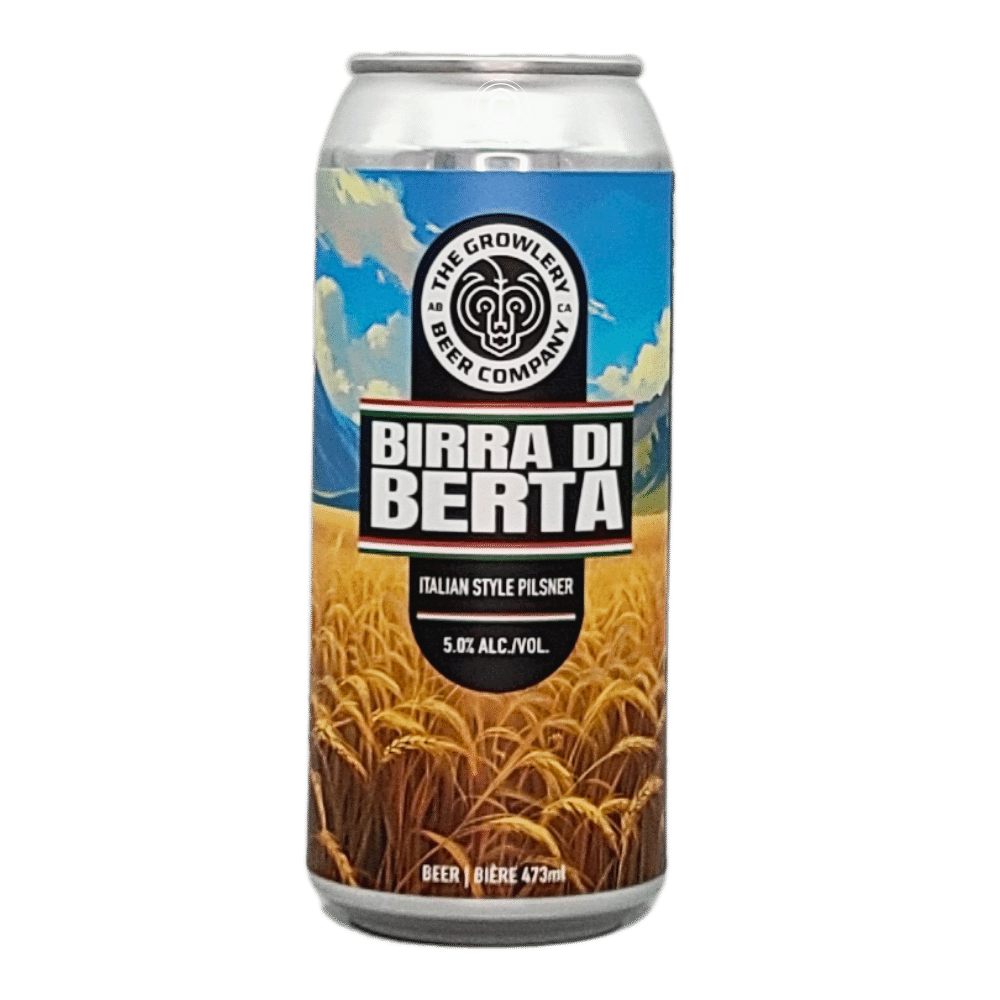 The Growlery Beer Co. Birra Di Berta Italian Style Pilsner – Collective ...