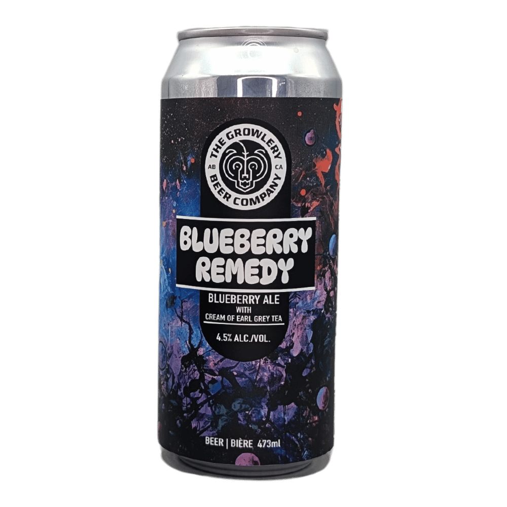 The Growlery Beer Co. Blueberry Remedy Blueberry Cream Ale – Collective ...