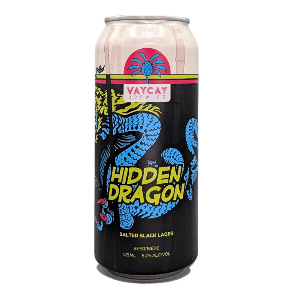 Vaycay Brew Co. Hidden Dragon Salted Dark Lager – Collective - A Craft ...