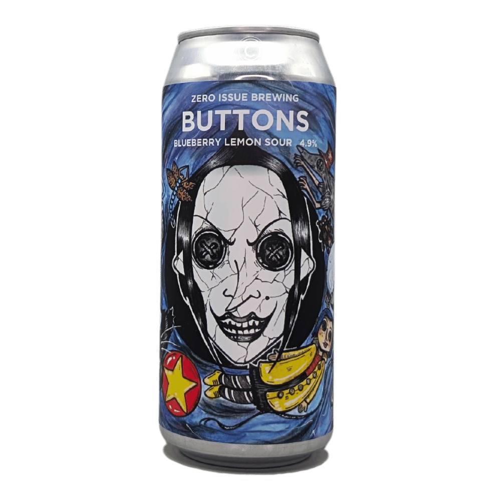 Zero Issue Brewing Buttons Blueberry Lemon Sour – Collective - A Craft ...