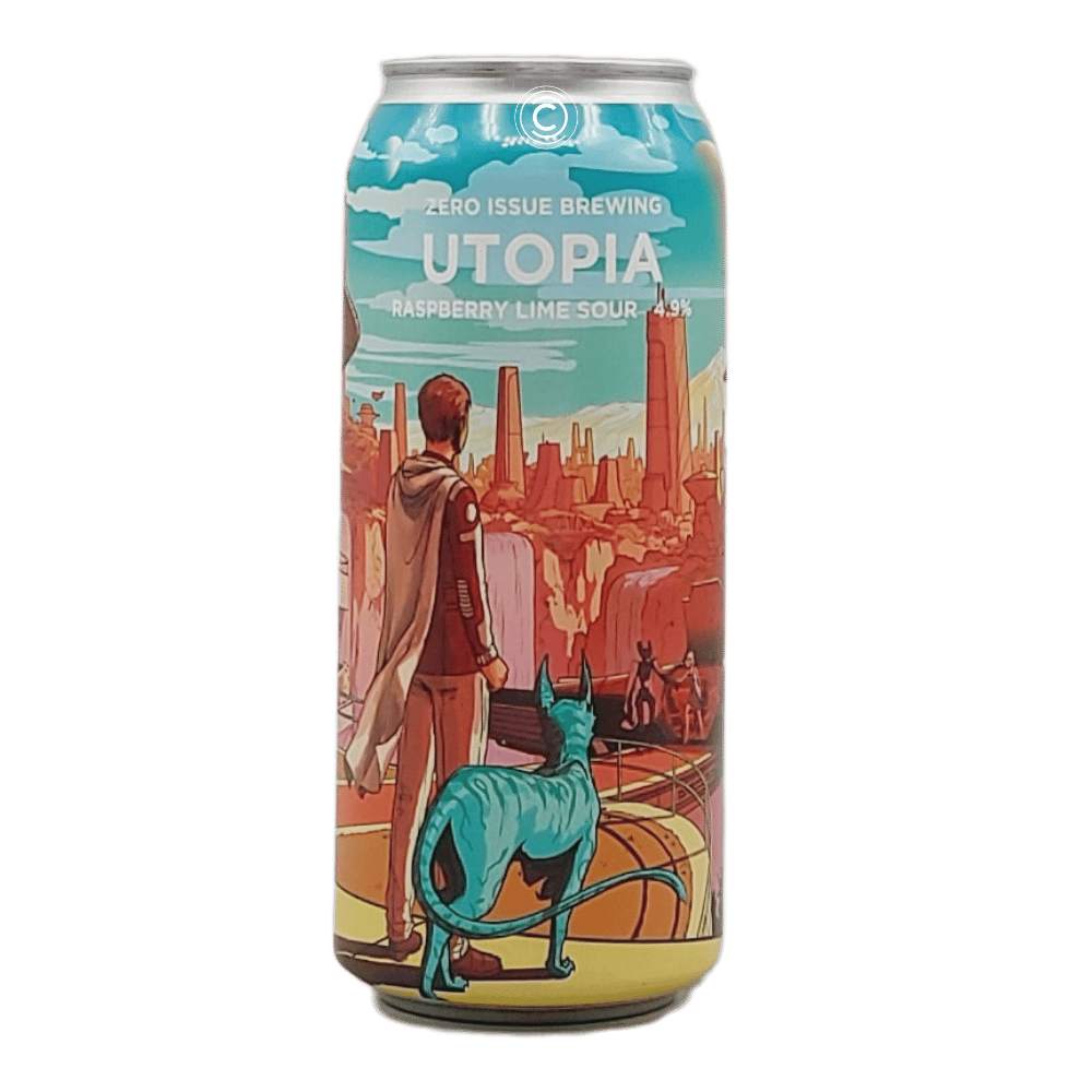Zero Issue Brewing Utopia Raspberry Lime Sour – Collective - A Craft ...