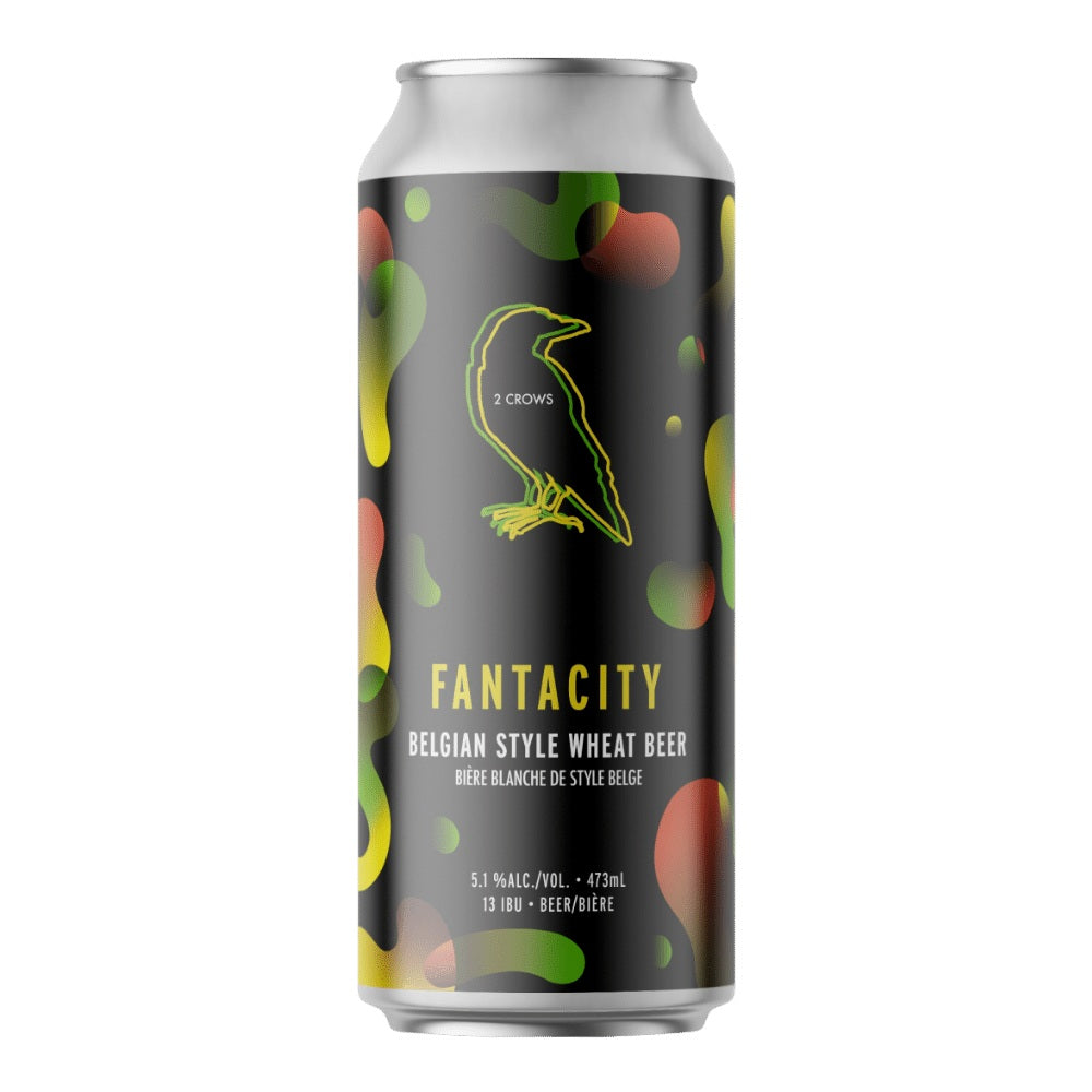 2 Crows Brewing Co. Fantacity Belgian Style Wheat Ale – Collective - A ...