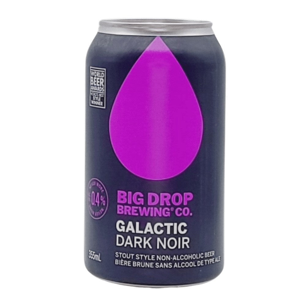Big Dop Brewing Galactic Dark Noir Milk Stout Non-Alcoholic ...