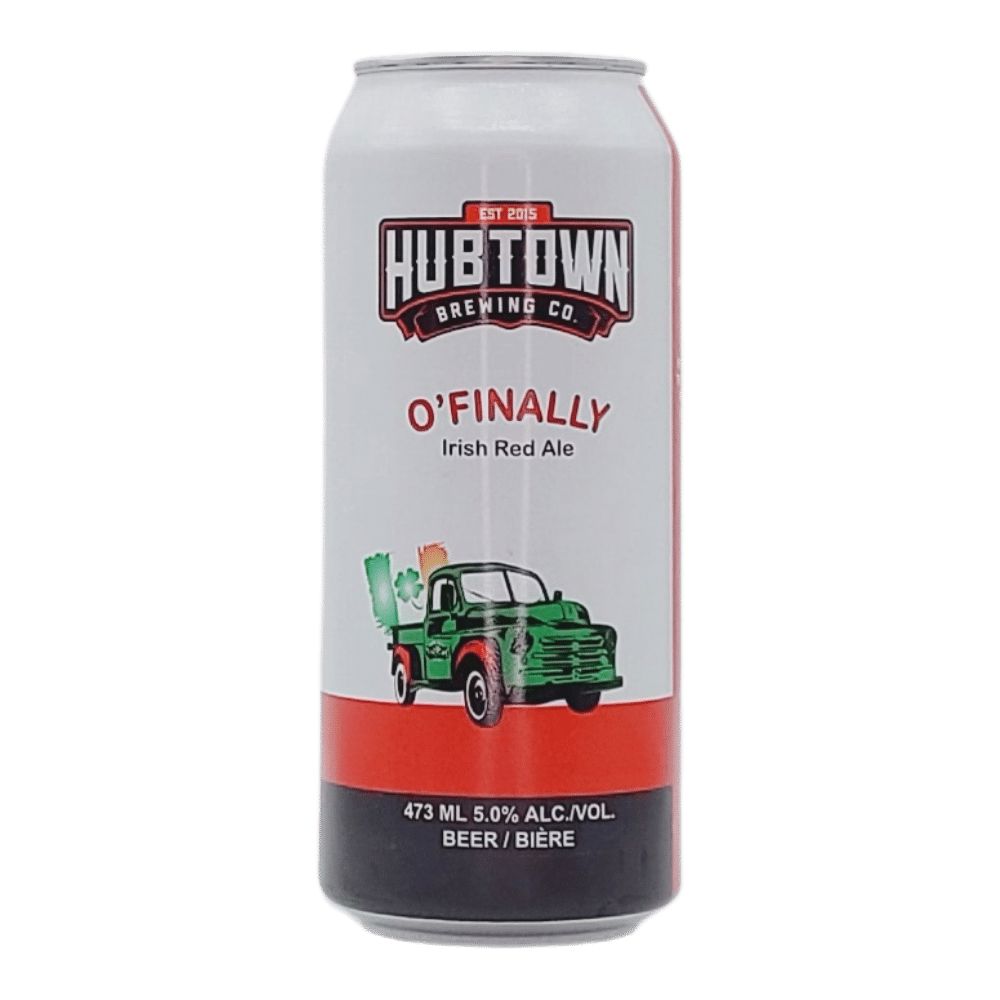 Hub Town Brewing Co. O'Finally Irish Red – Collective - A Craft Beer Shop
