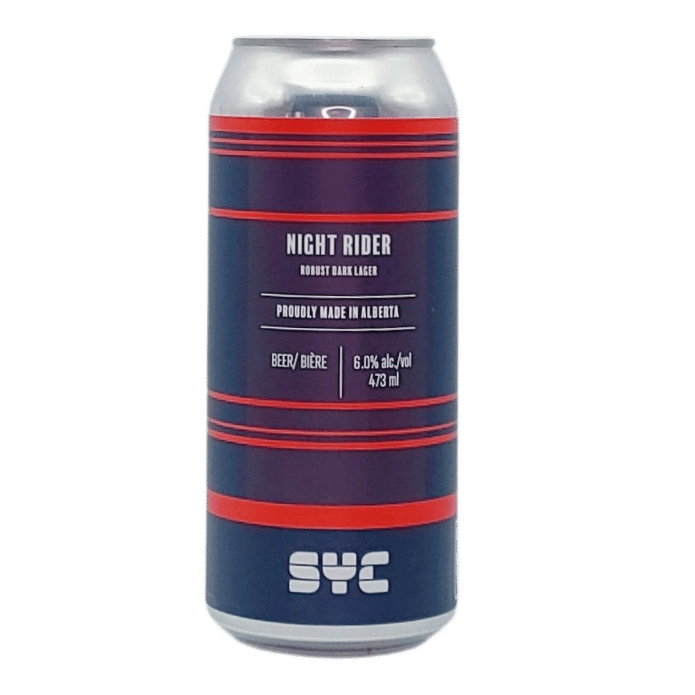 SYC Brewing Co. Night Rider Dark Lager – Collective - A Craft Beer Shop